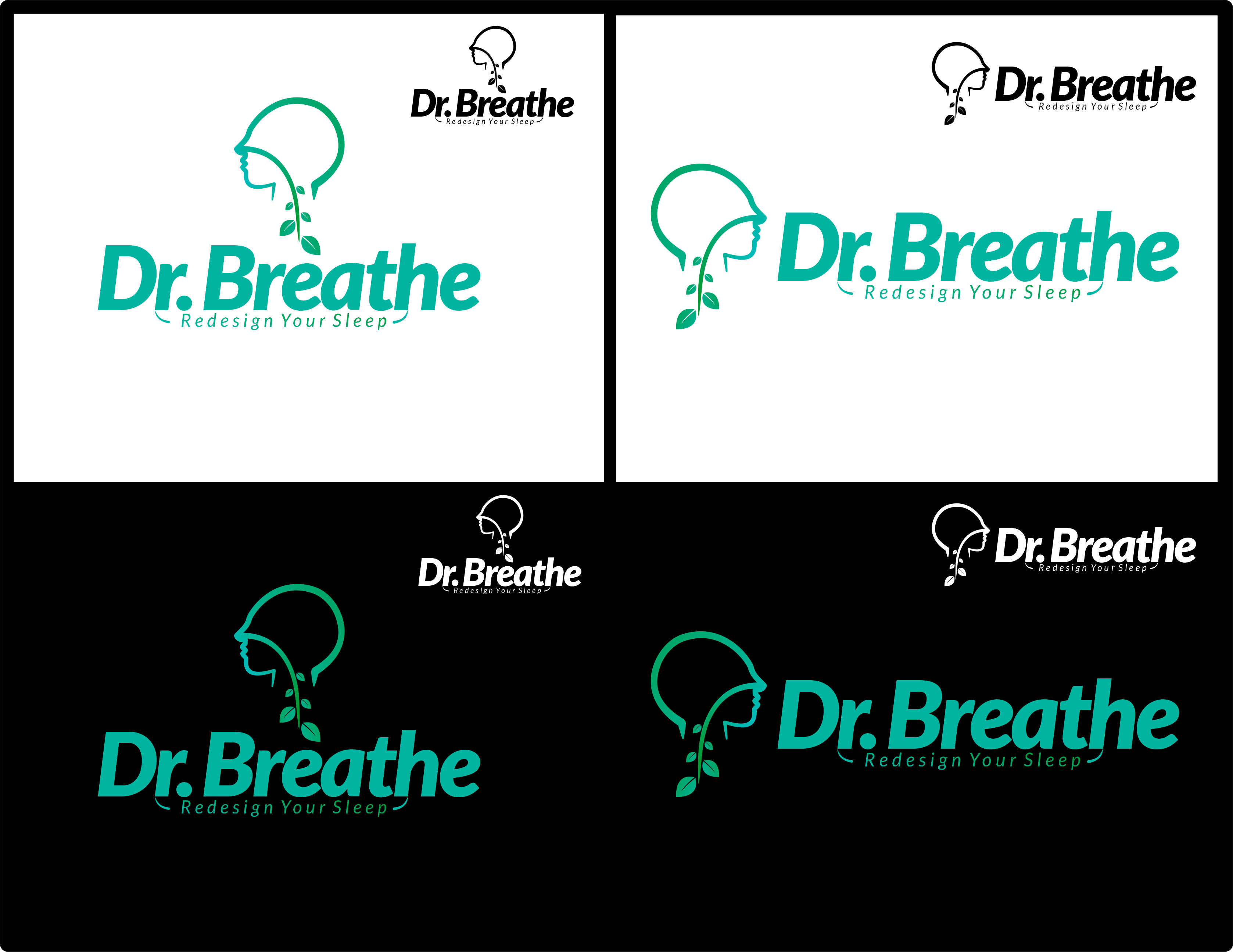 Professional, Serious, Digital health Logo Design for Dr. BreathE ...