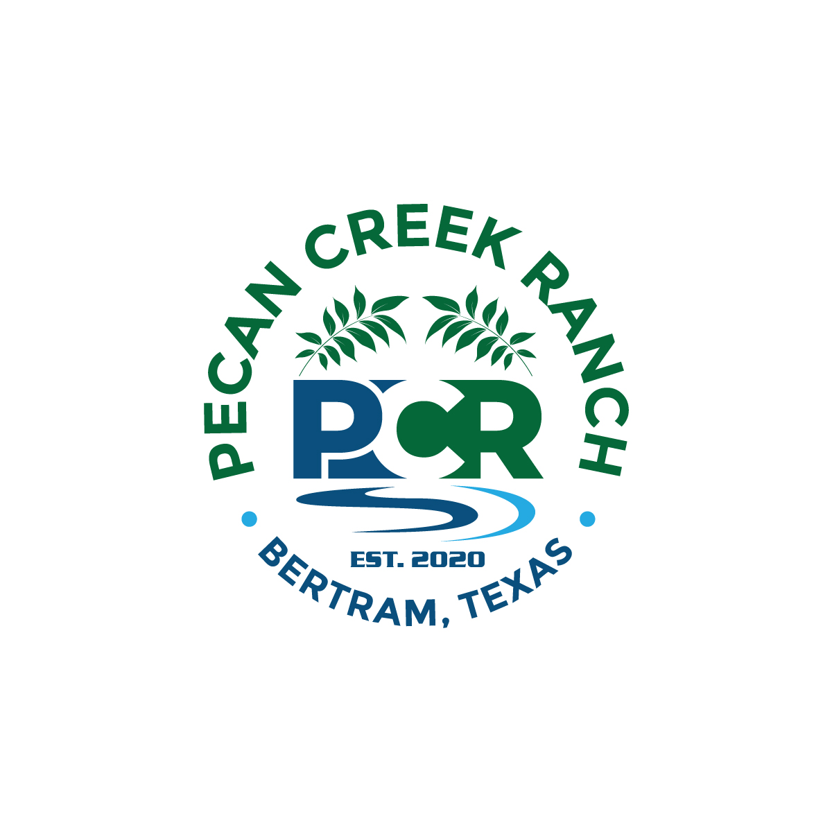 Masculine, Bold Logo Design for Pecan River Ranch, Est. 2020, Bertram ...