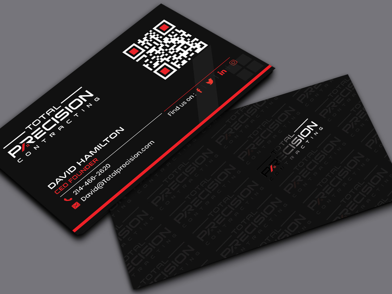 Bold, Professional, Roofing / Storm Restoration Business Card Design ...