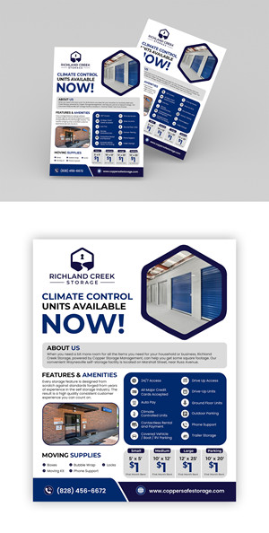 Marketing Flyer for Richland Creek Storage Climate Control Units | 47 ...