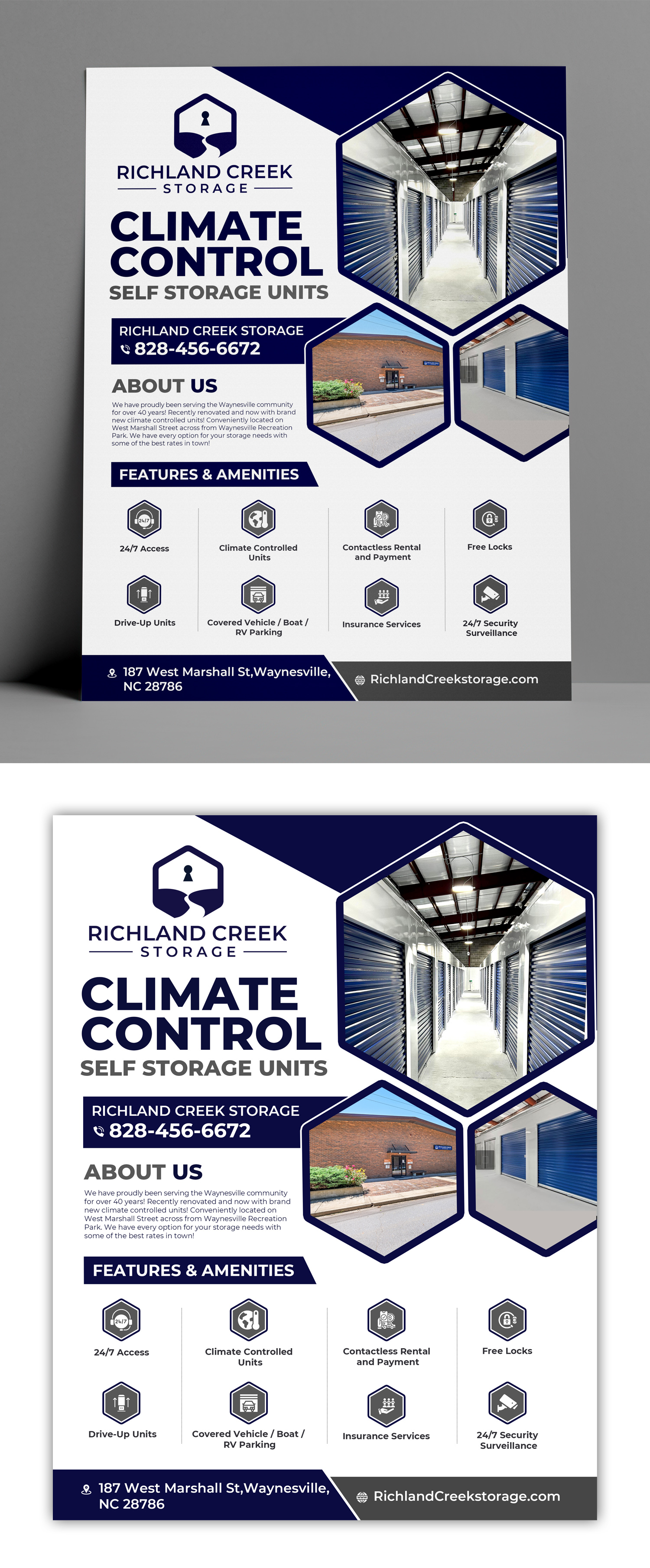Marketing Flyer for Richland Creek Storage Climate Control Units | 47 ...