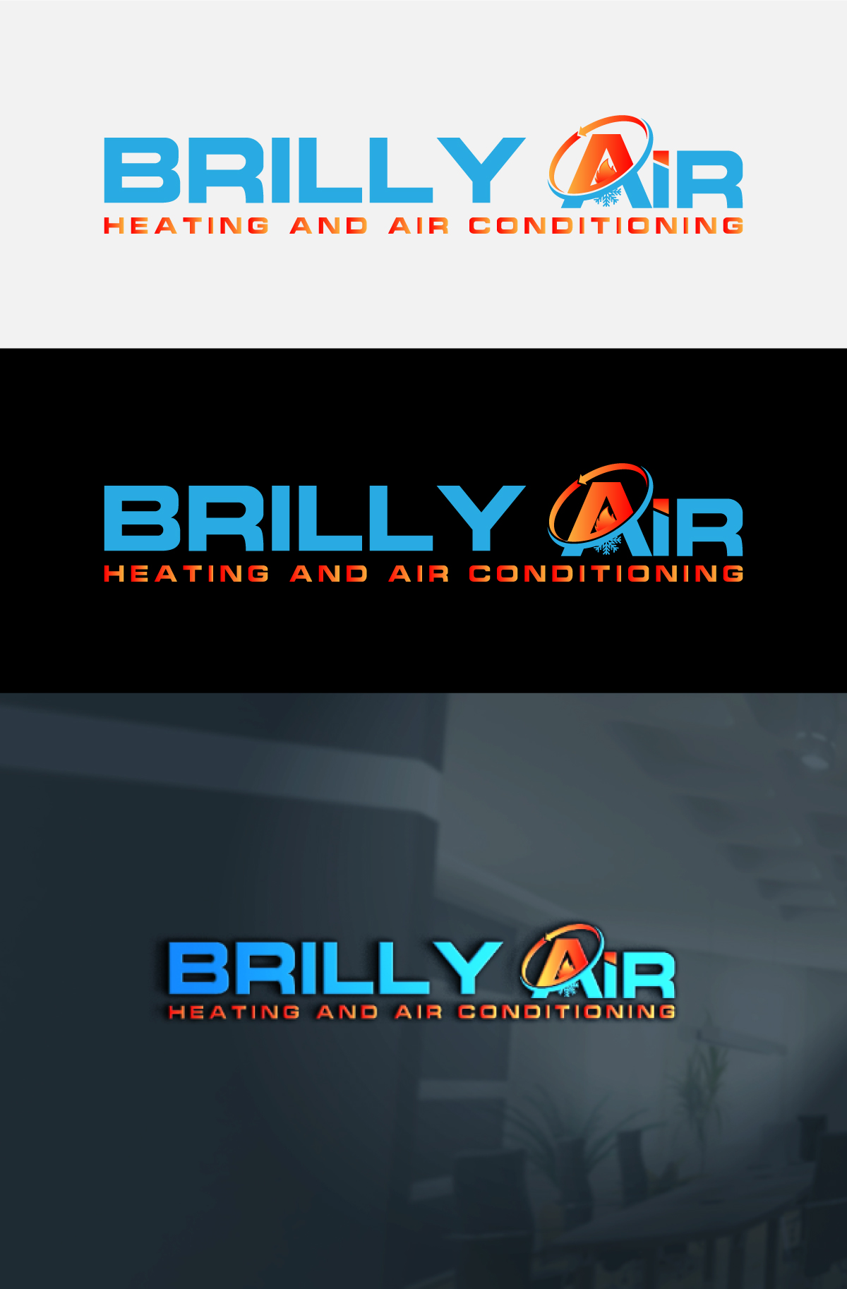 Logo Design for Brilly Air by Pixel power | Design #31042412