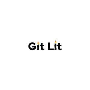 Git Lit Candles | 15 Logo Designs for Git Lit