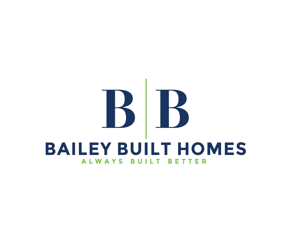Logo Design for My business name is "Bailey Built Homes"a slogan I came up with is "Always Built ...