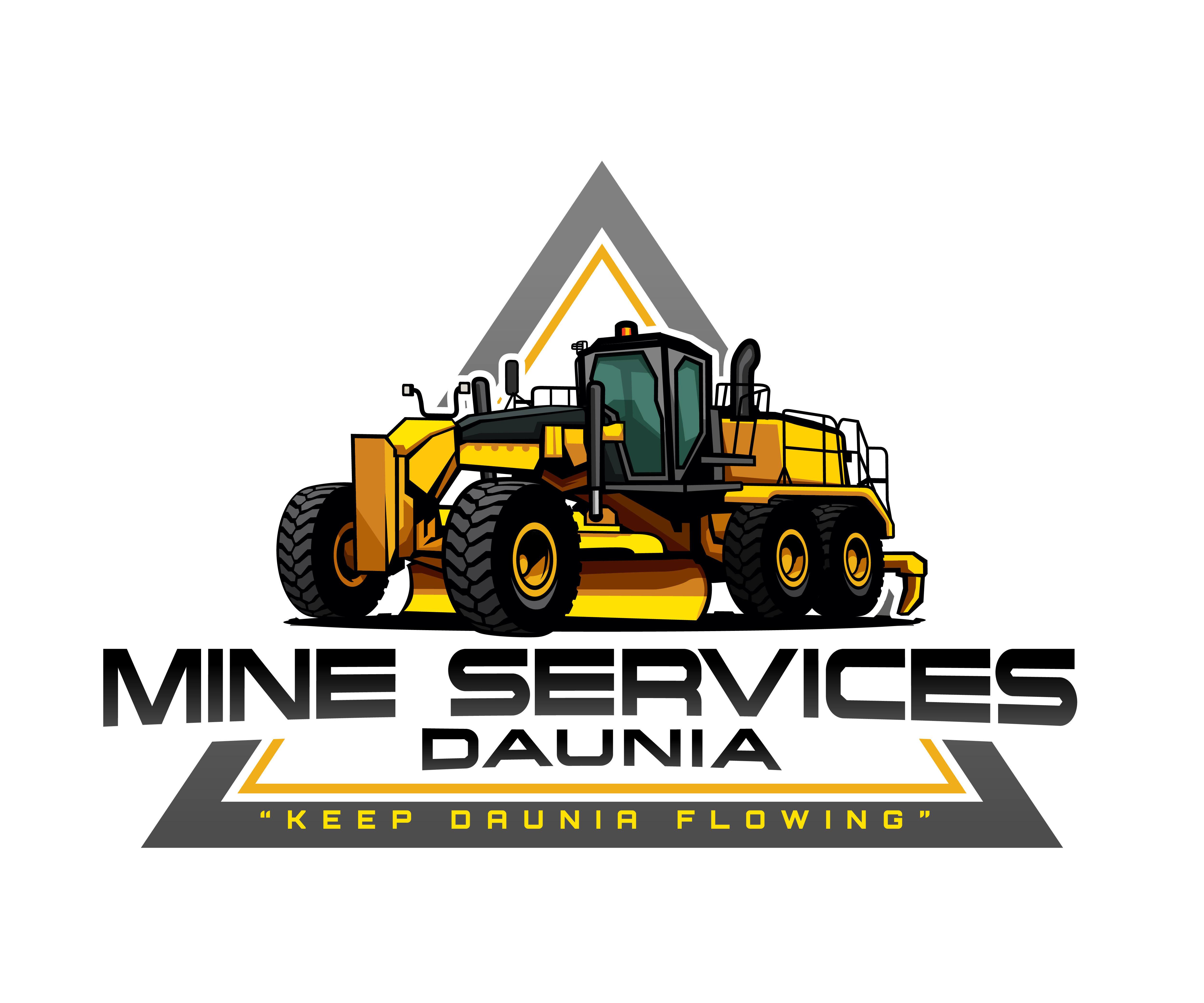 Elegant, Playful, Coal Mining Logo Design for Daunia Mine Services ...