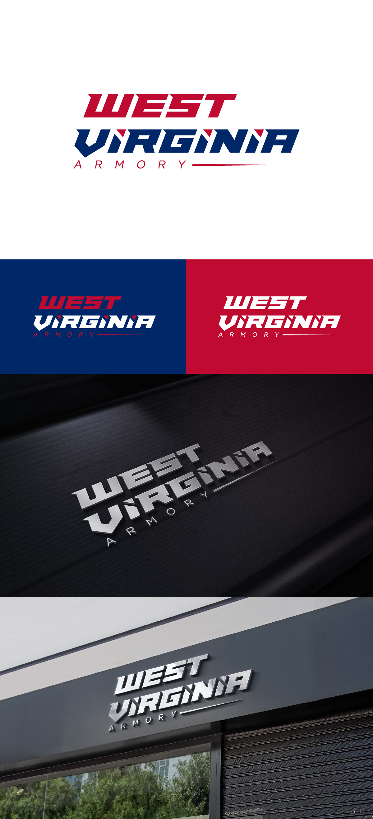 Masculine, Serious, Firearms Logo Design for West Virginia Armory by ...