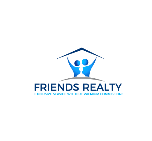 Elegant, Playful, Real Estate Broker Logo Design for Friends Realty ...