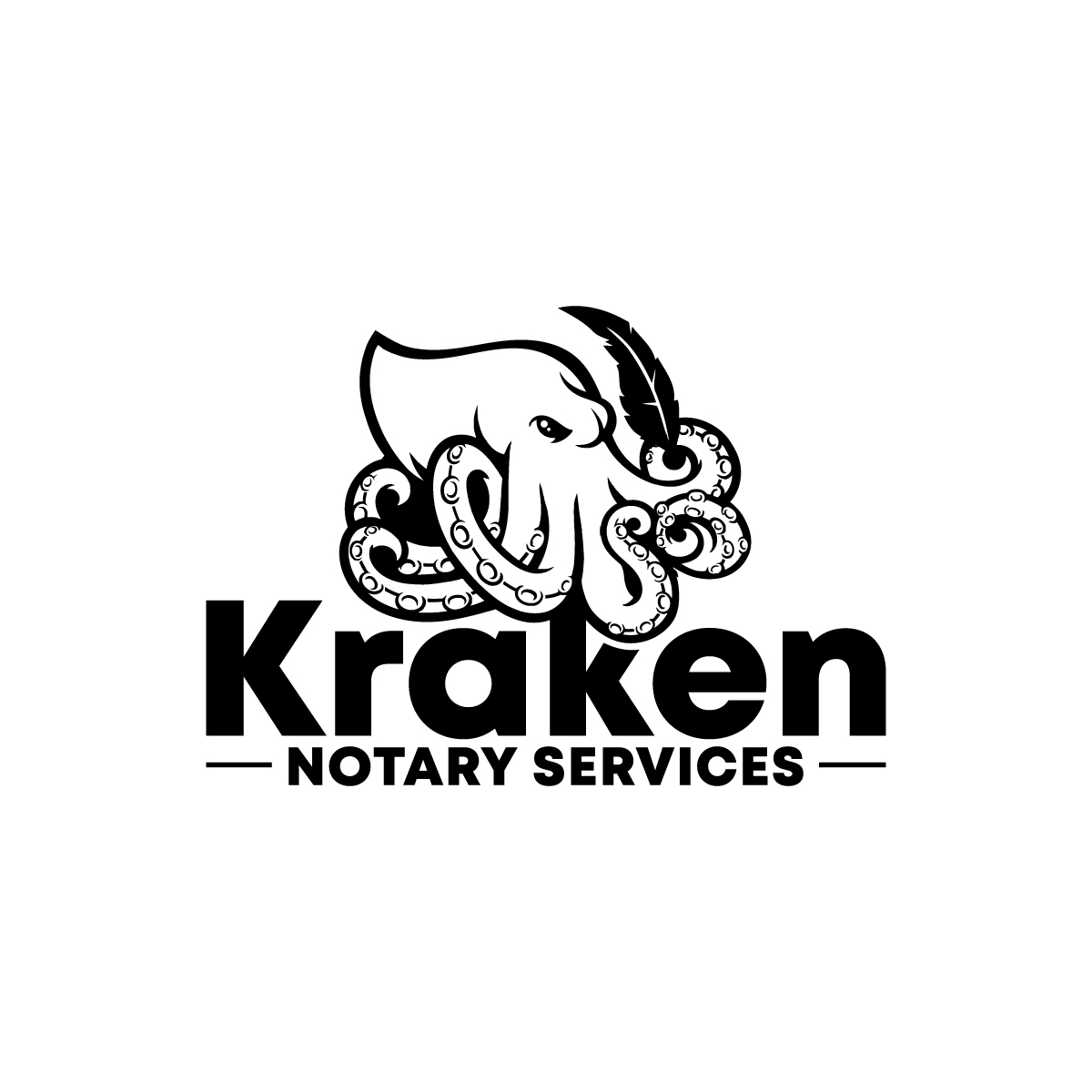 Elegant, Playful, Notary Professional Logo Design for Kraken Notary ...