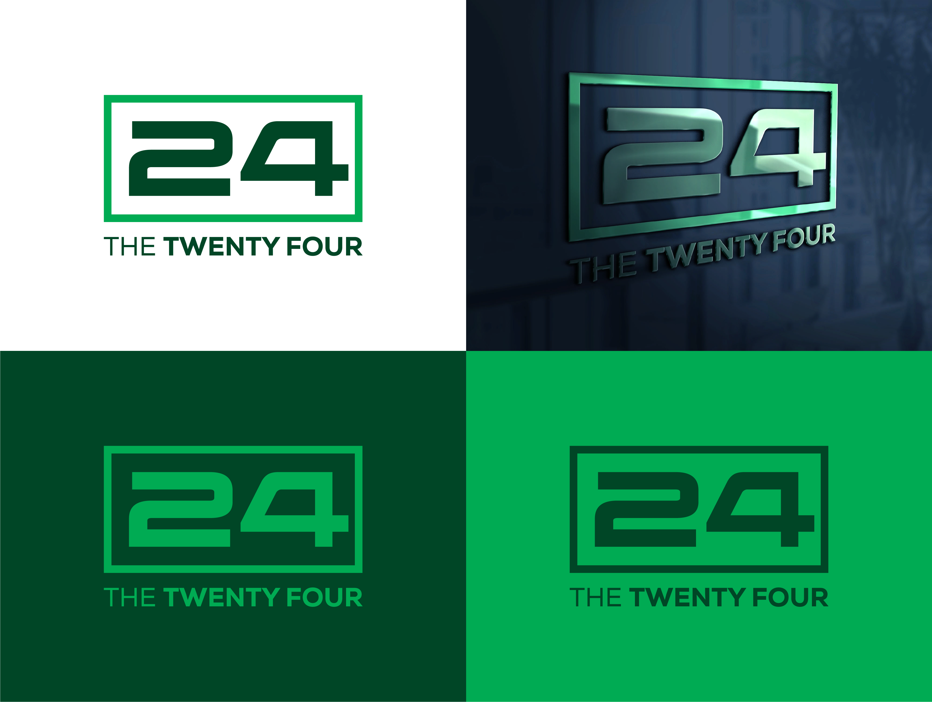 Logo Design for The Twenty Four by Unir | Design #31091371