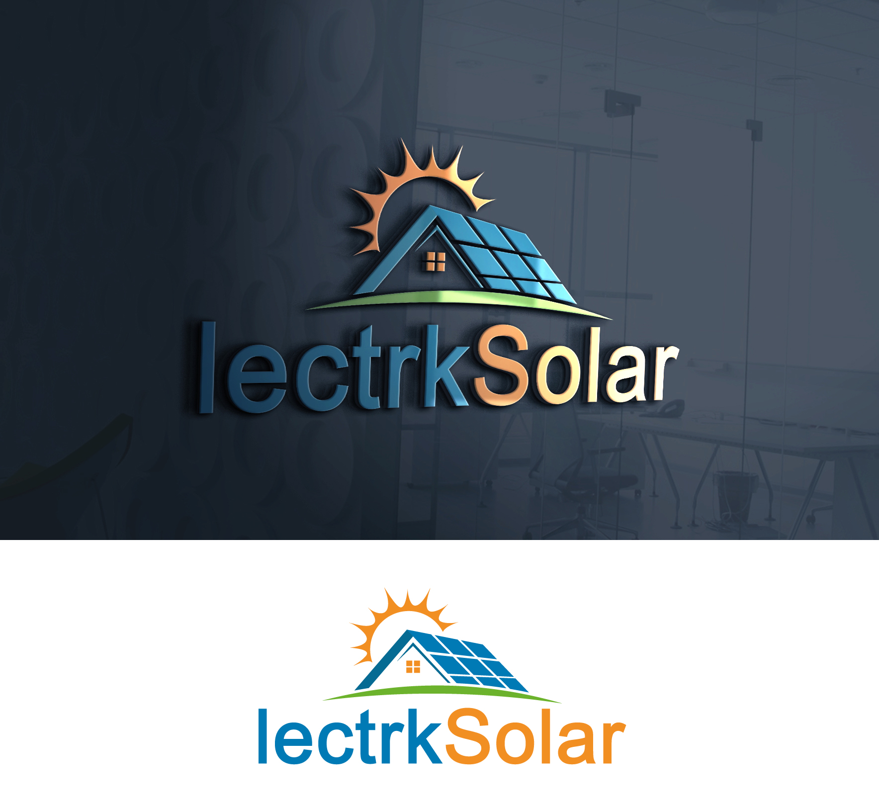 Elegant, Playful, Residential solar panel installation Logo Design for ...
