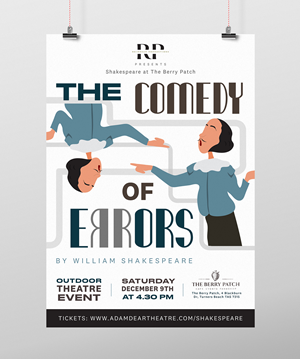 Poster design for classic Shakespearean comedy! | 54 Poster Designs for ...