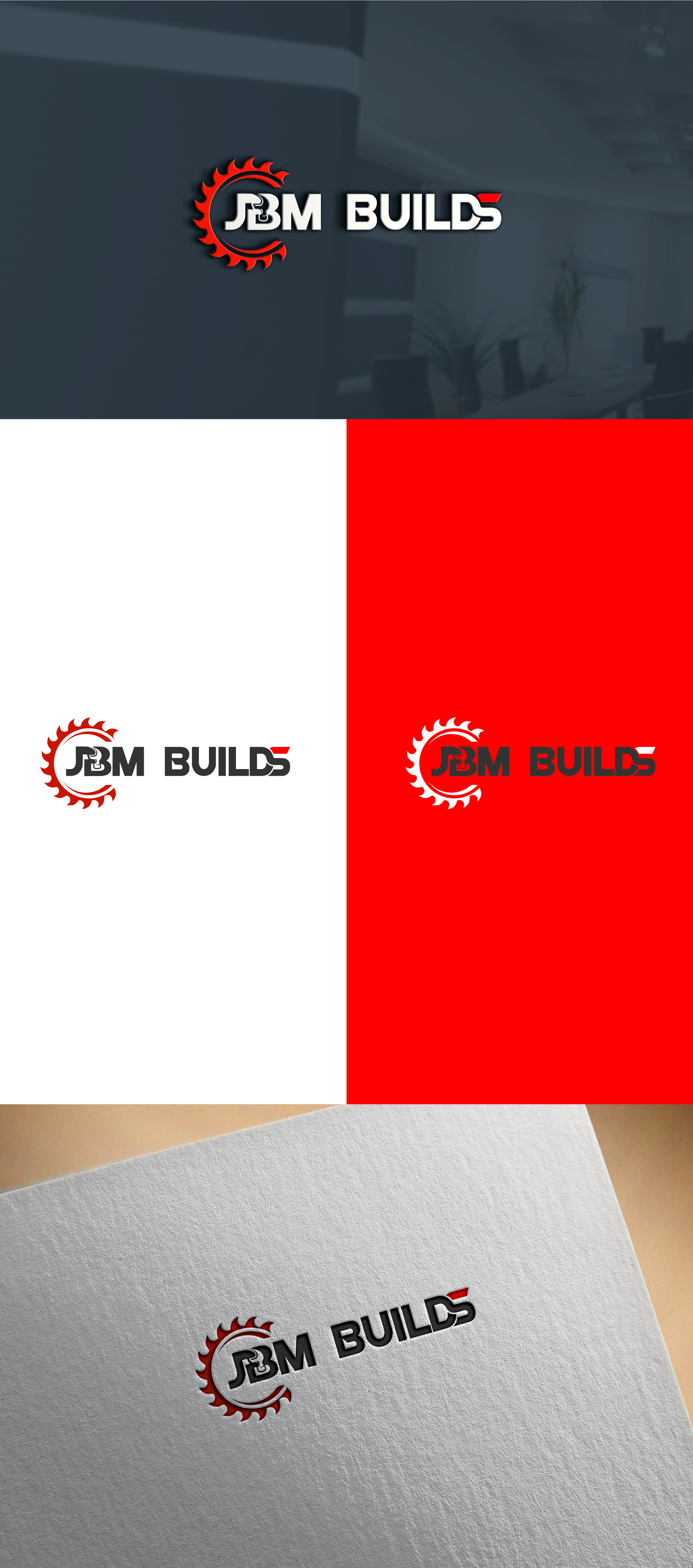 Logo Design for JBM Builds by RAFSAN10 | Design #31051391