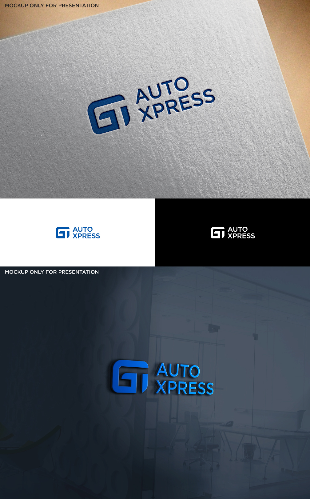 Modern, Upmarket, Automotive Logo Design for GT Auto Xpress by ...