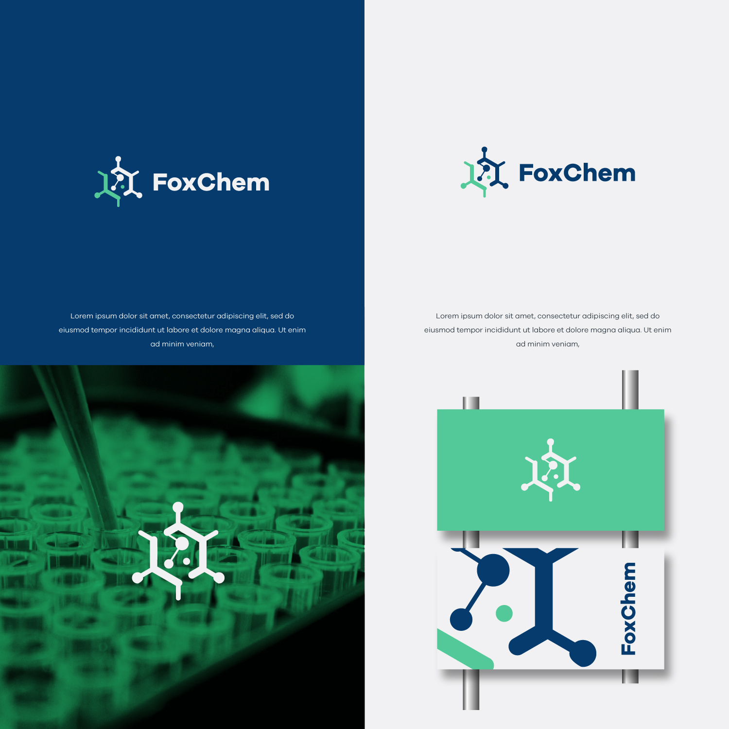 Bold, Professional, International Chemical Supply Logo Design for ...