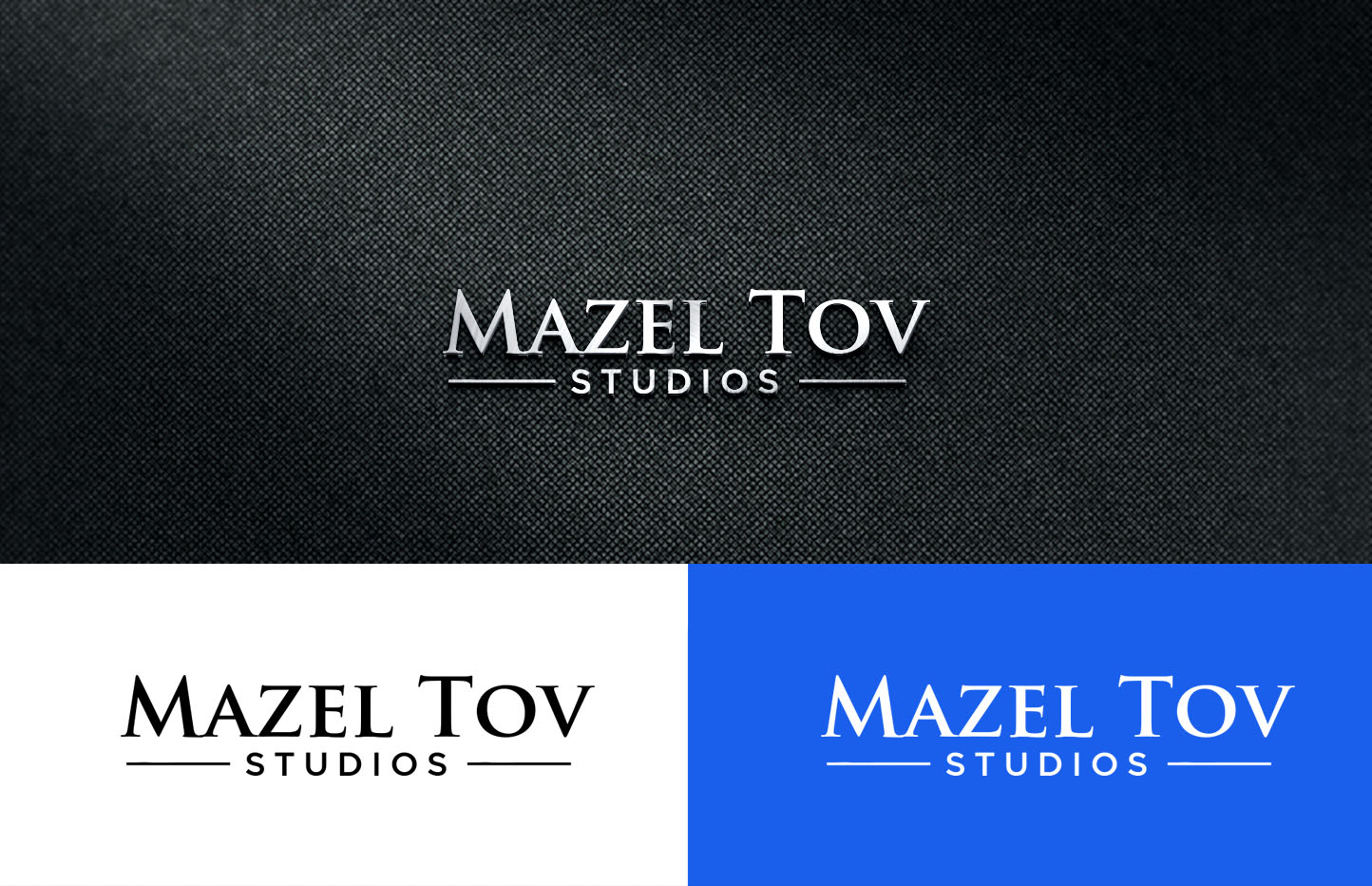 Upmarket, Serious, Photography Logo Design for Mazel Tov Studios by PyramidsDesigns | Design ...