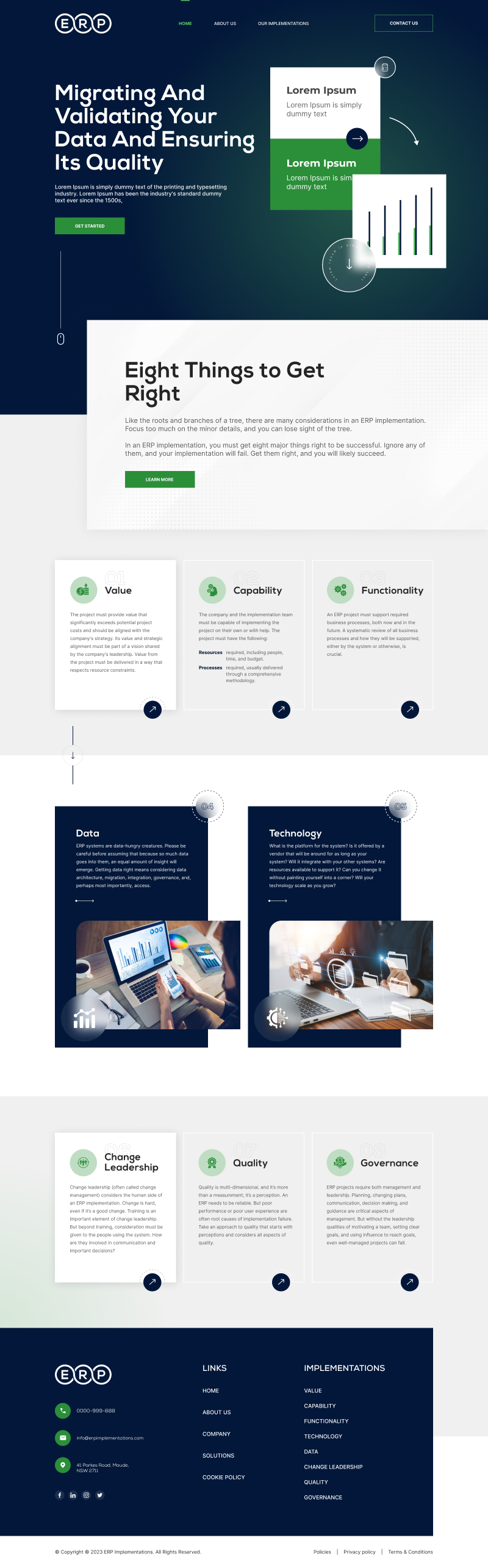 Playful, Modern, Any Web Design for a Company by Hafsa Fatymah | Design ...