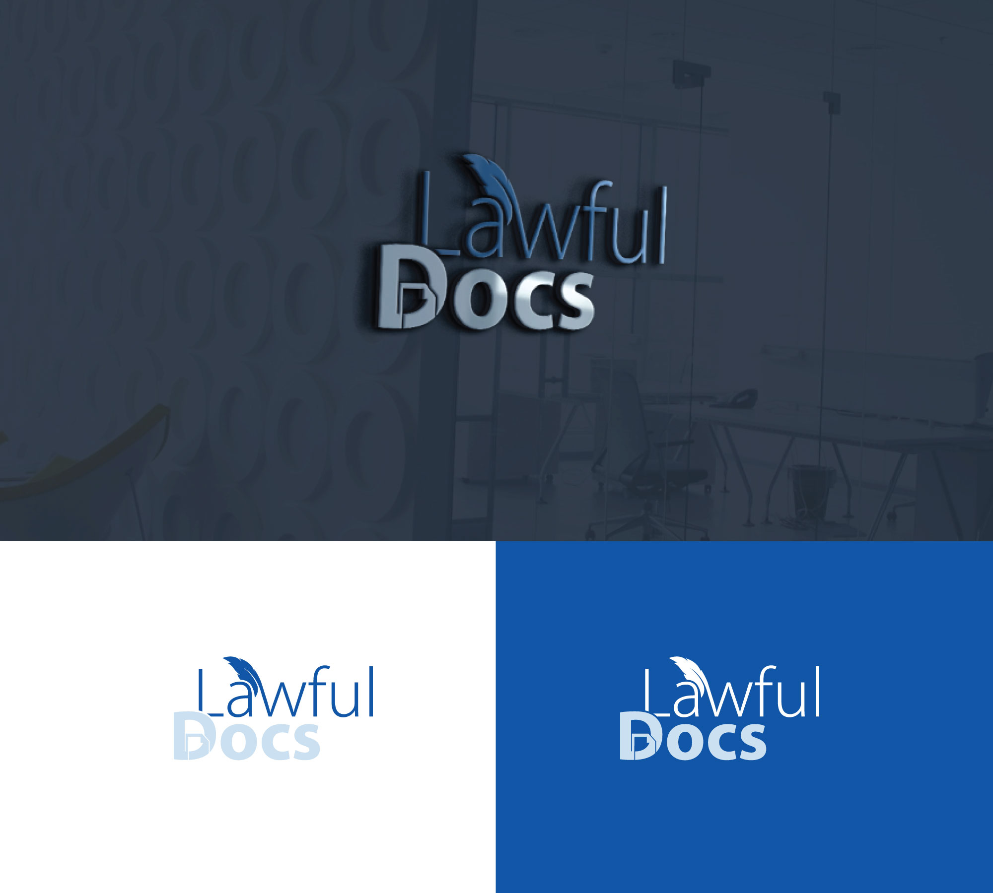 Serious, Professional, legal, law, documents Logo Design for Lawful ...