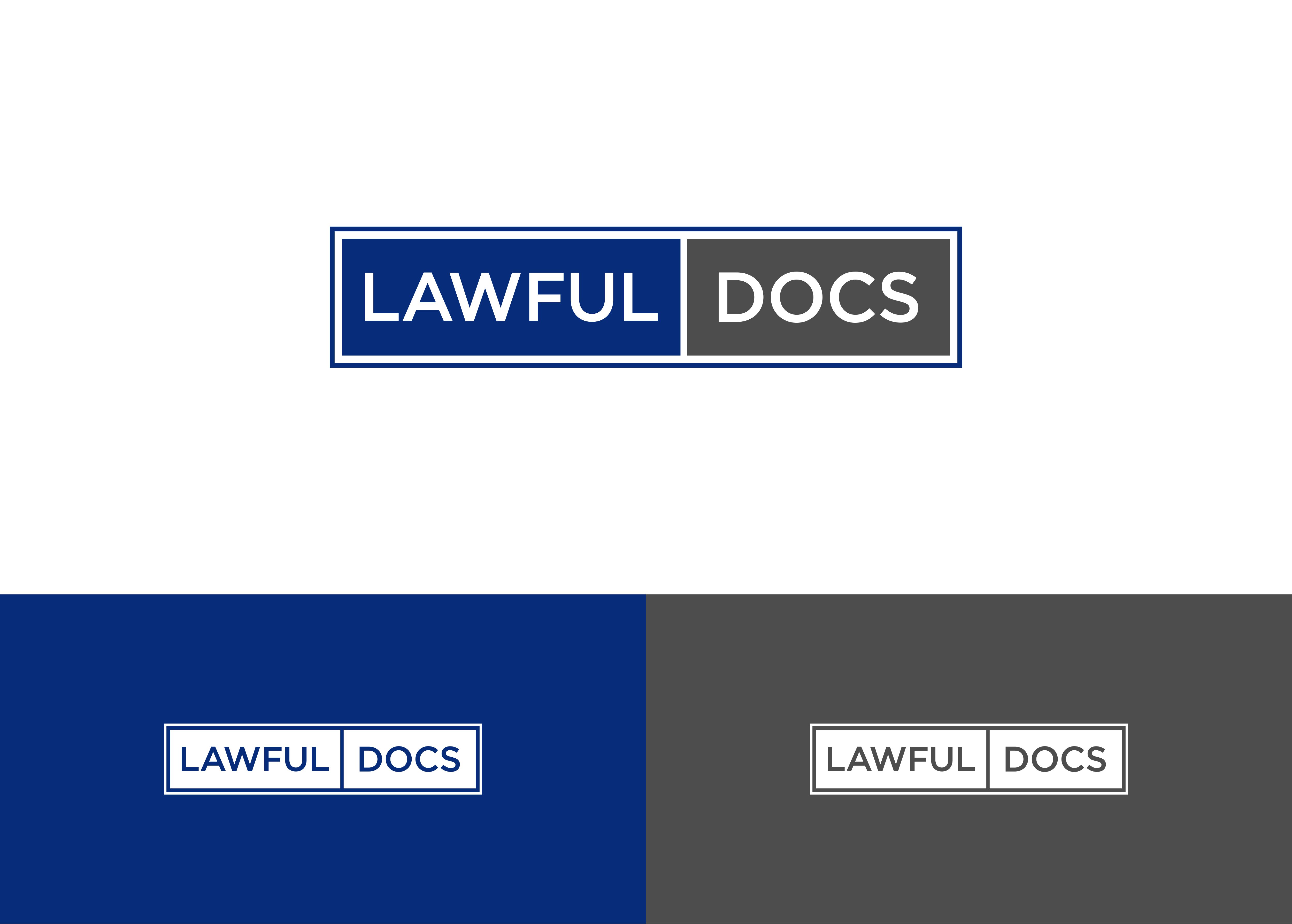 Serious, Professional, legal, law, documents Logo Design for Lawful ...