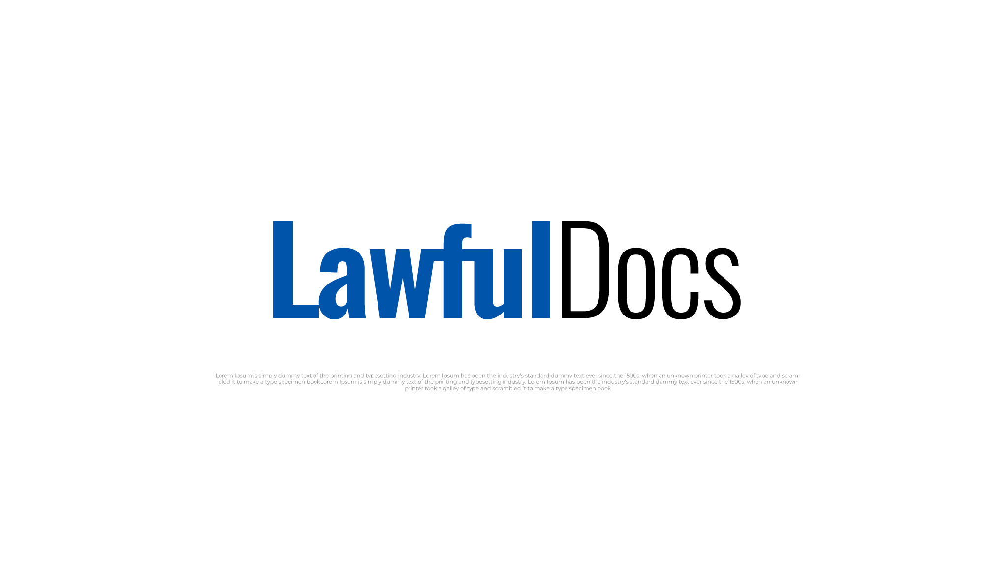 Serious, Professional, legal, law, documents Logo Design for Lawful ...
