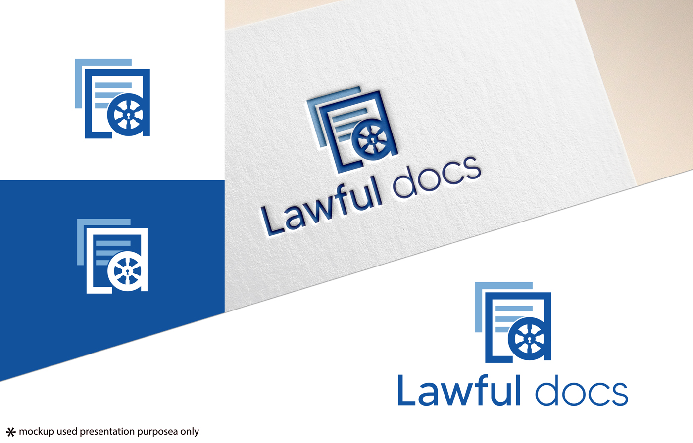 Serious, Professional, legal, law, documents Logo Design for Lawful ...