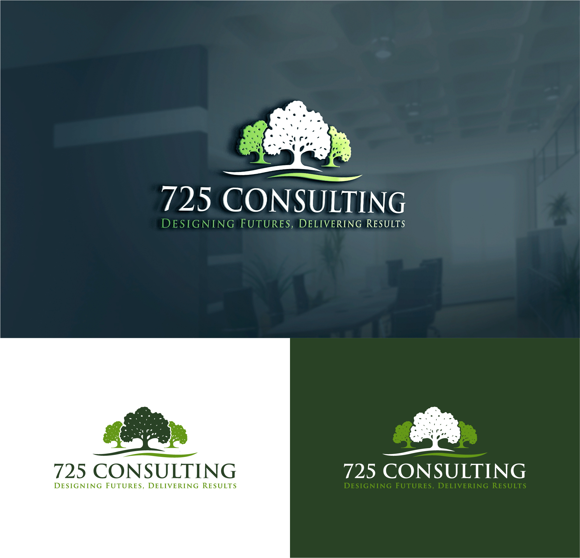 Professional, Serious, Consulting Logo Design for 725 Consulting by ...