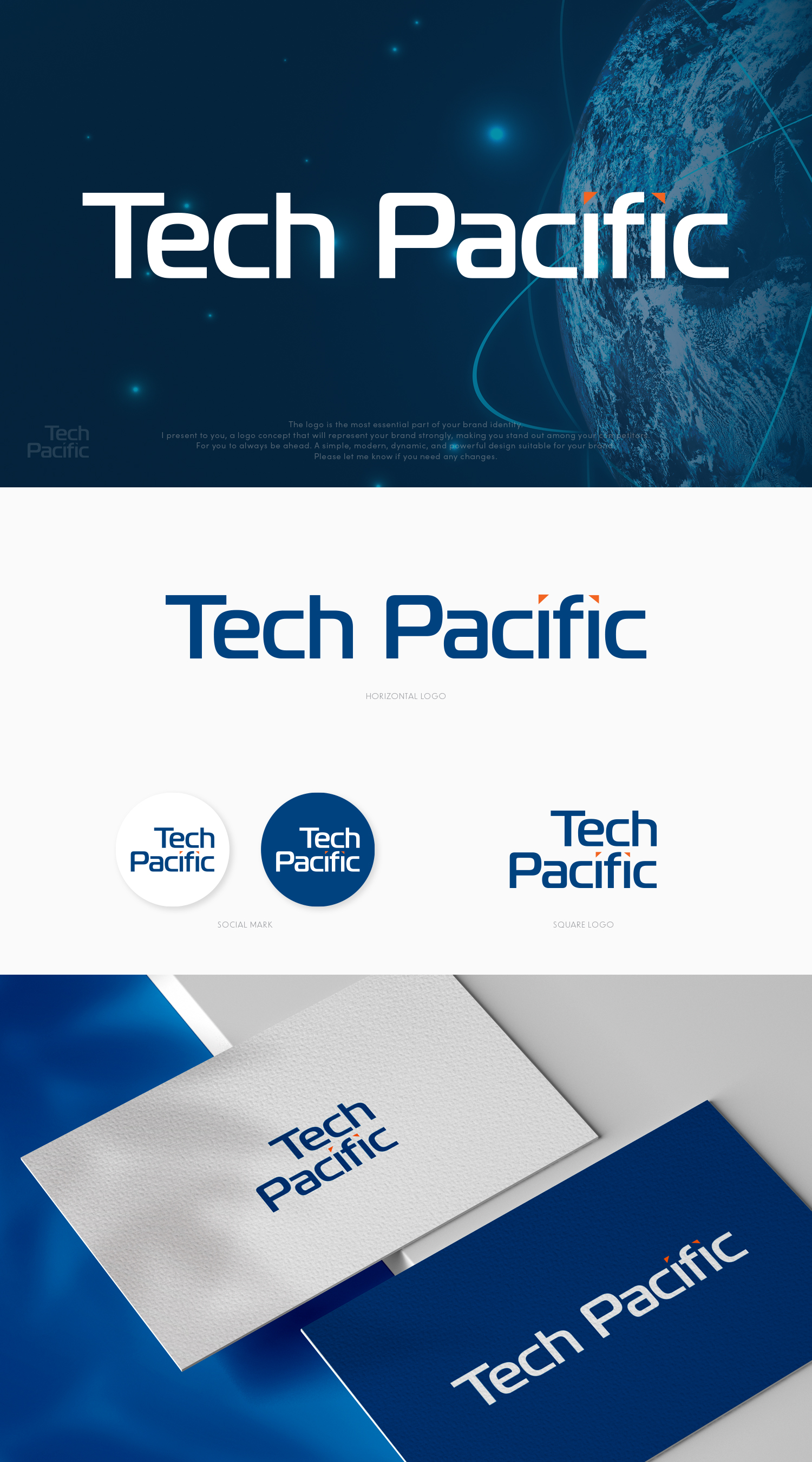 Logo Design for Tech Pacific by Modeform | Design #31102512