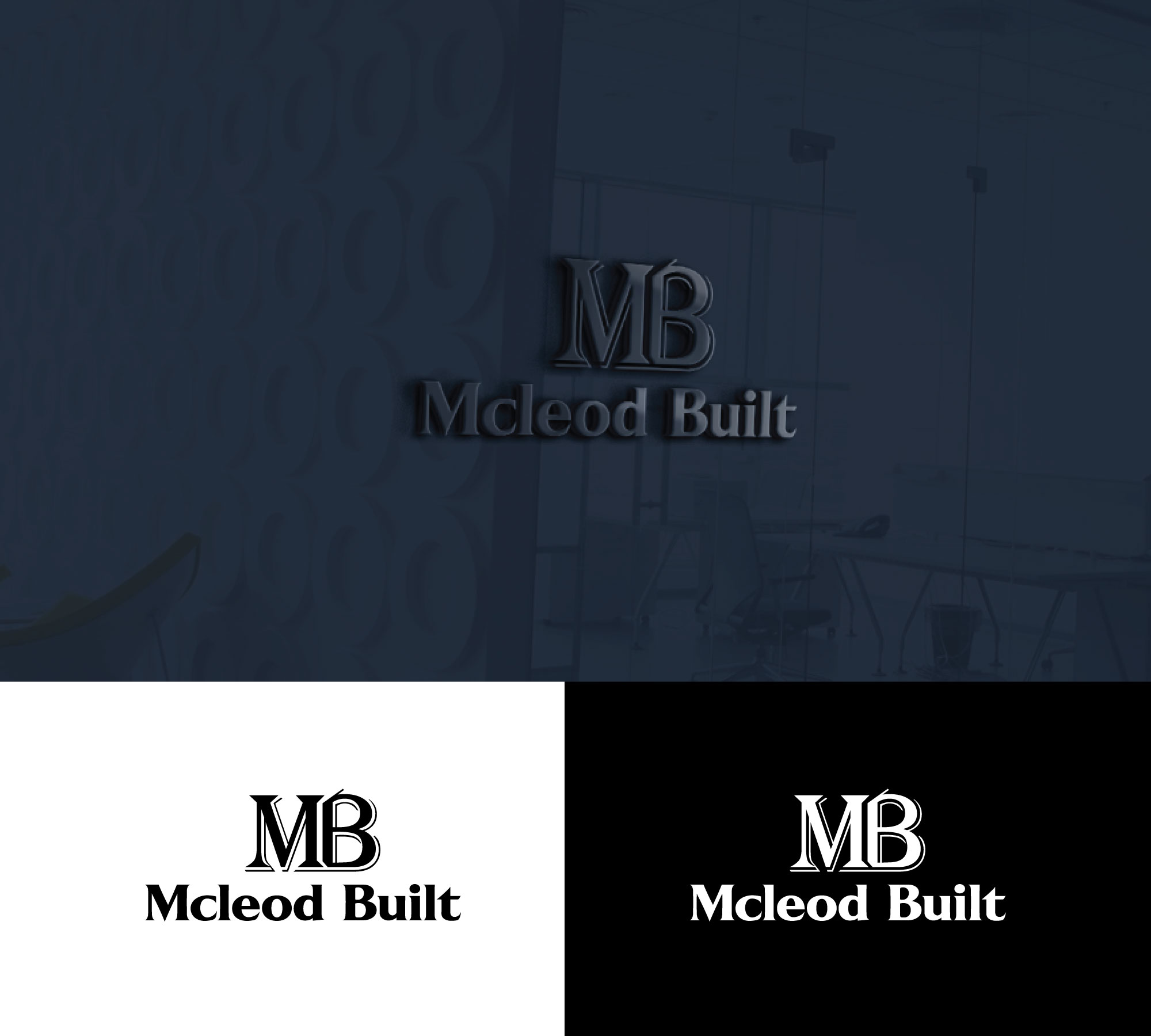 Modern, Professional, building and construction Logo Design for Mcleod ...