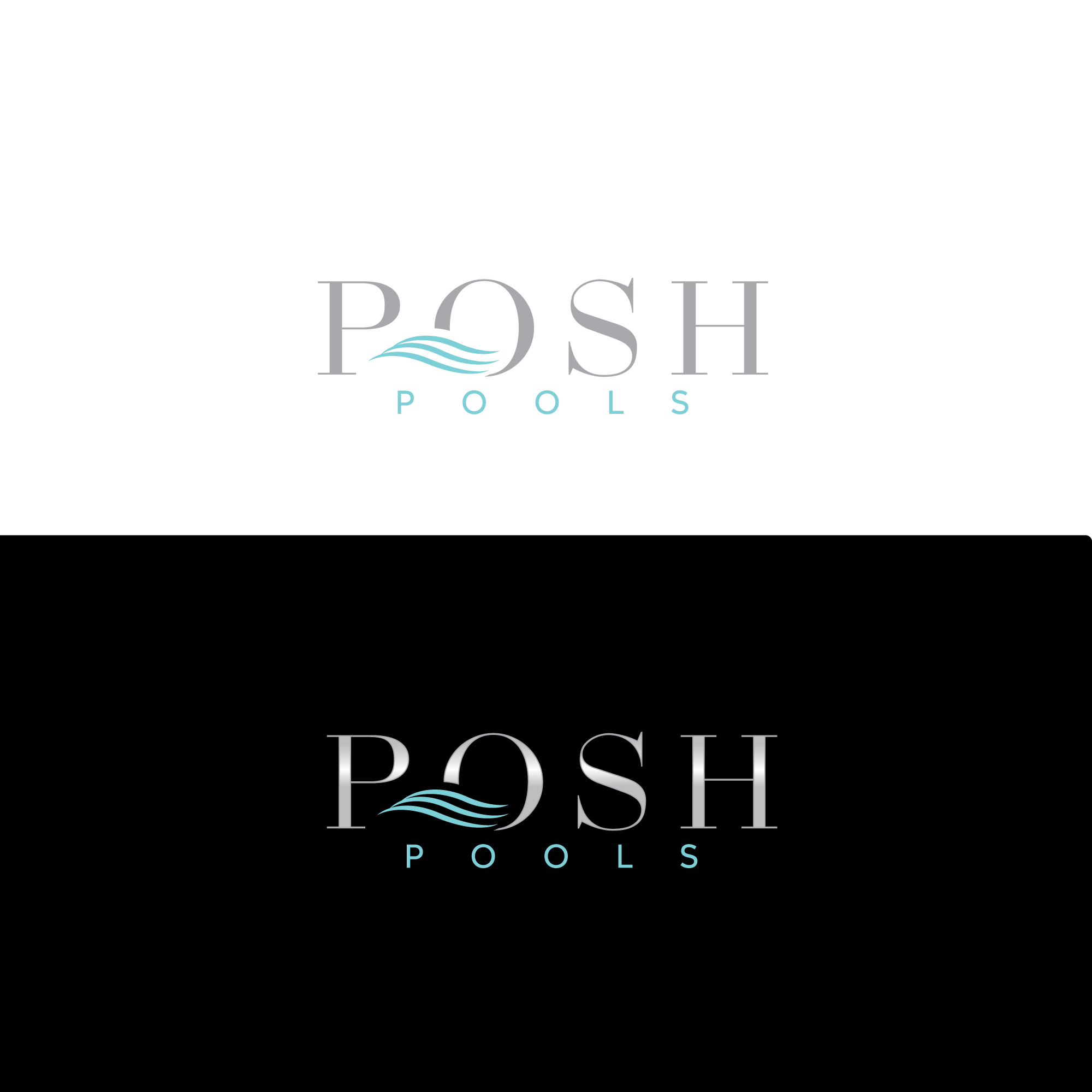 Serious, Modern, Swimming pool and spa construction Logo Design for ...