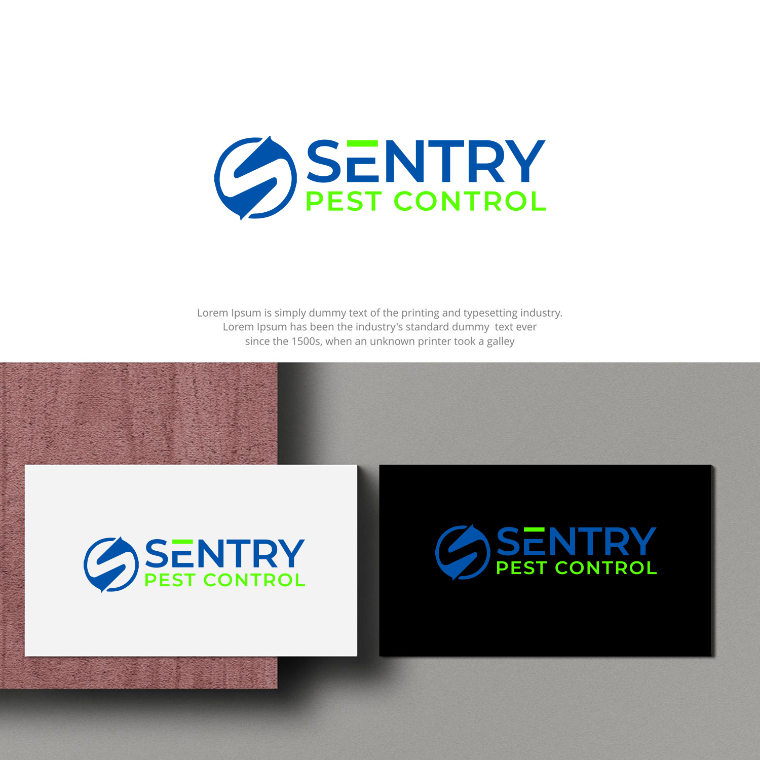 Bold, Modern, Pest Control Logo Design for Sentry Pest Control by Riya ...