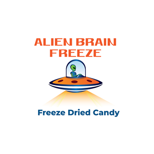 Alien Brain Freeze Candy Packaging | 120 Logo Designs for Alien Brain ...