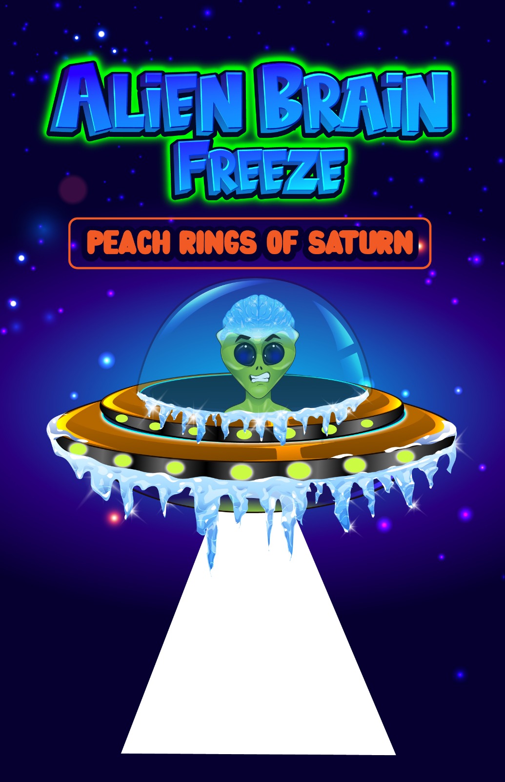 Playful, Bold, candy Logo Design for Alien Brain Freeze (at the top ...