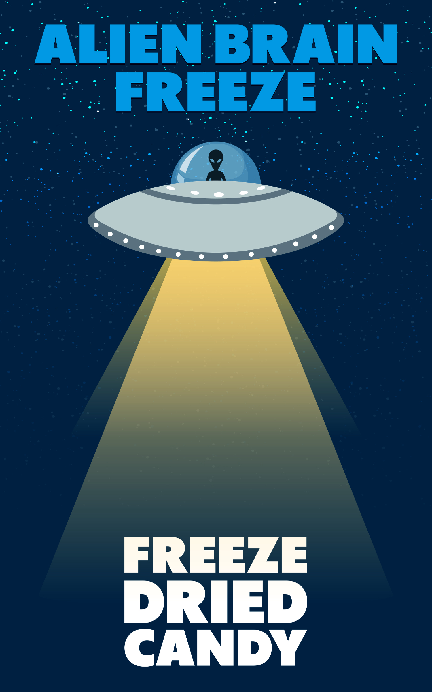 Playful, Bold, candy Logo Design for Alien Brain Freeze (at the top ...