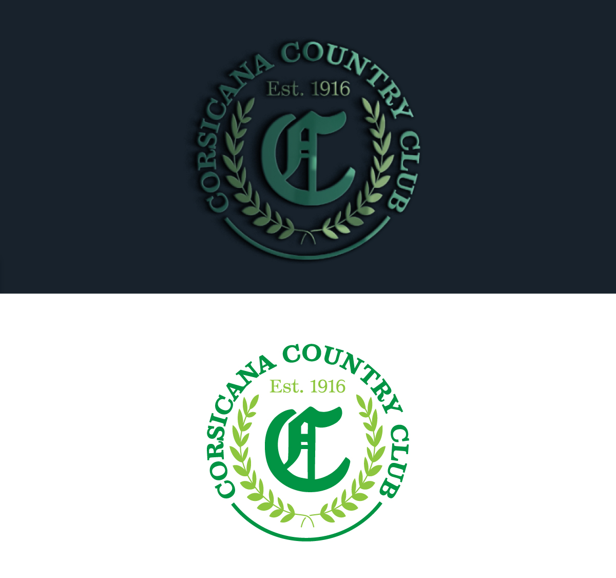 Logo Design for Corsicana Country Club - Est. 1916 by lima07 | Design ...