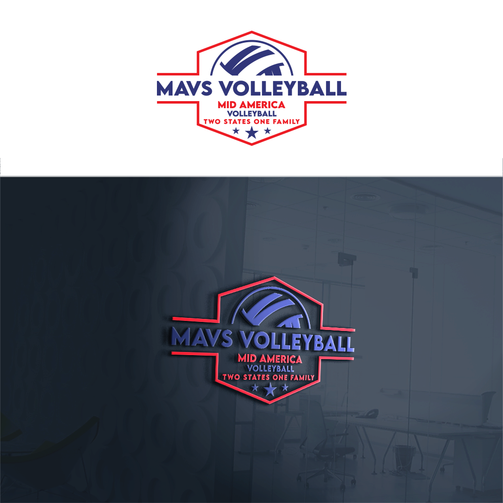 Bold, Playful, Club volleyball Logo Design for MAVS VOLLEYBALL, Mid ...
