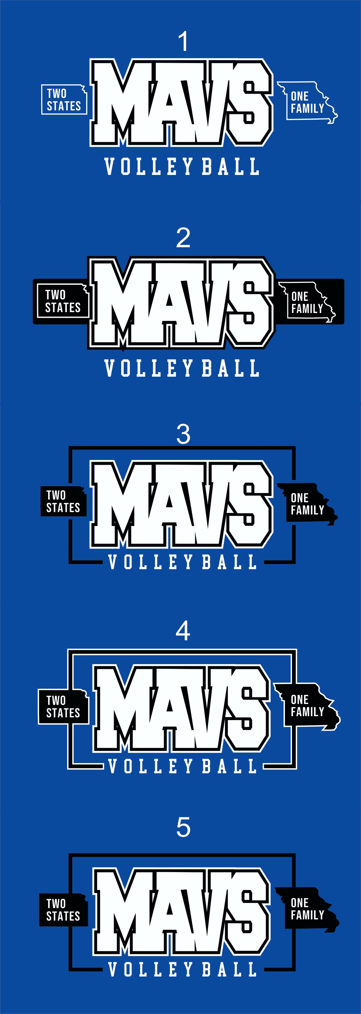Bold, Playful, Club volleyball Logo Design for MAVS VOLLEYBALL, Mid ...