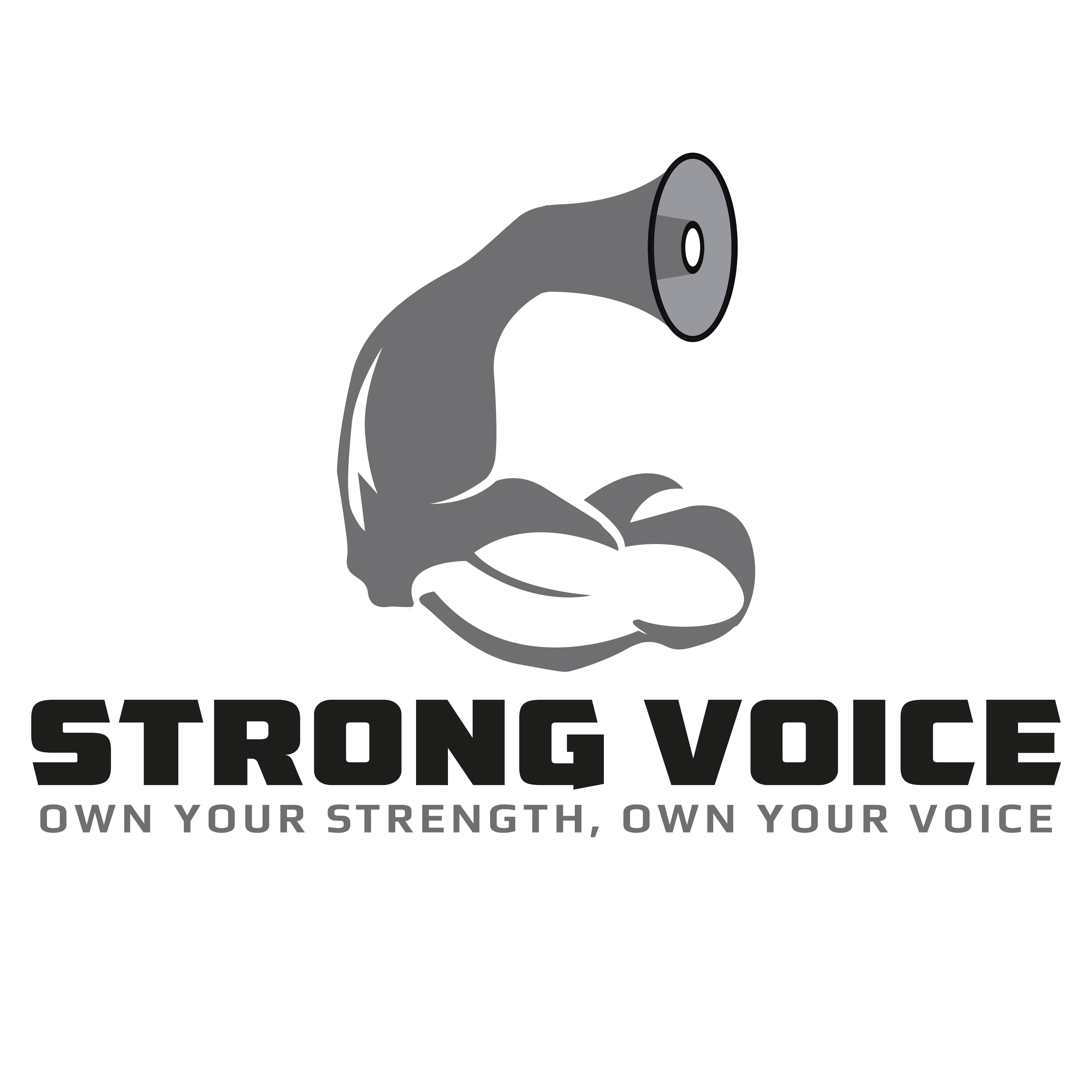 Logo Design for Own your strength, own your voice by Abdus Shobahan ...