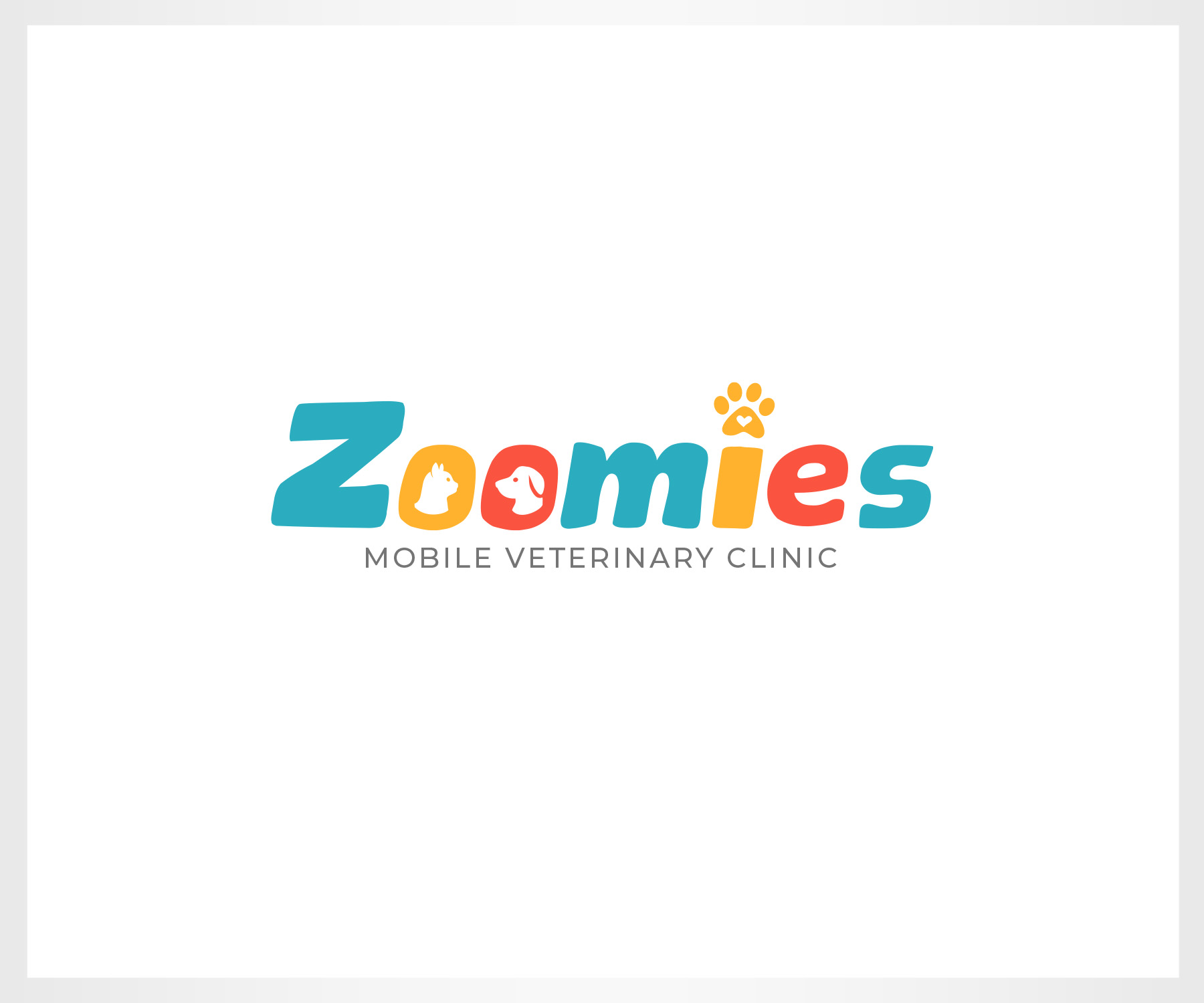 Logo Design for Zoomies mobile veterinary care by m_designs | Design ...