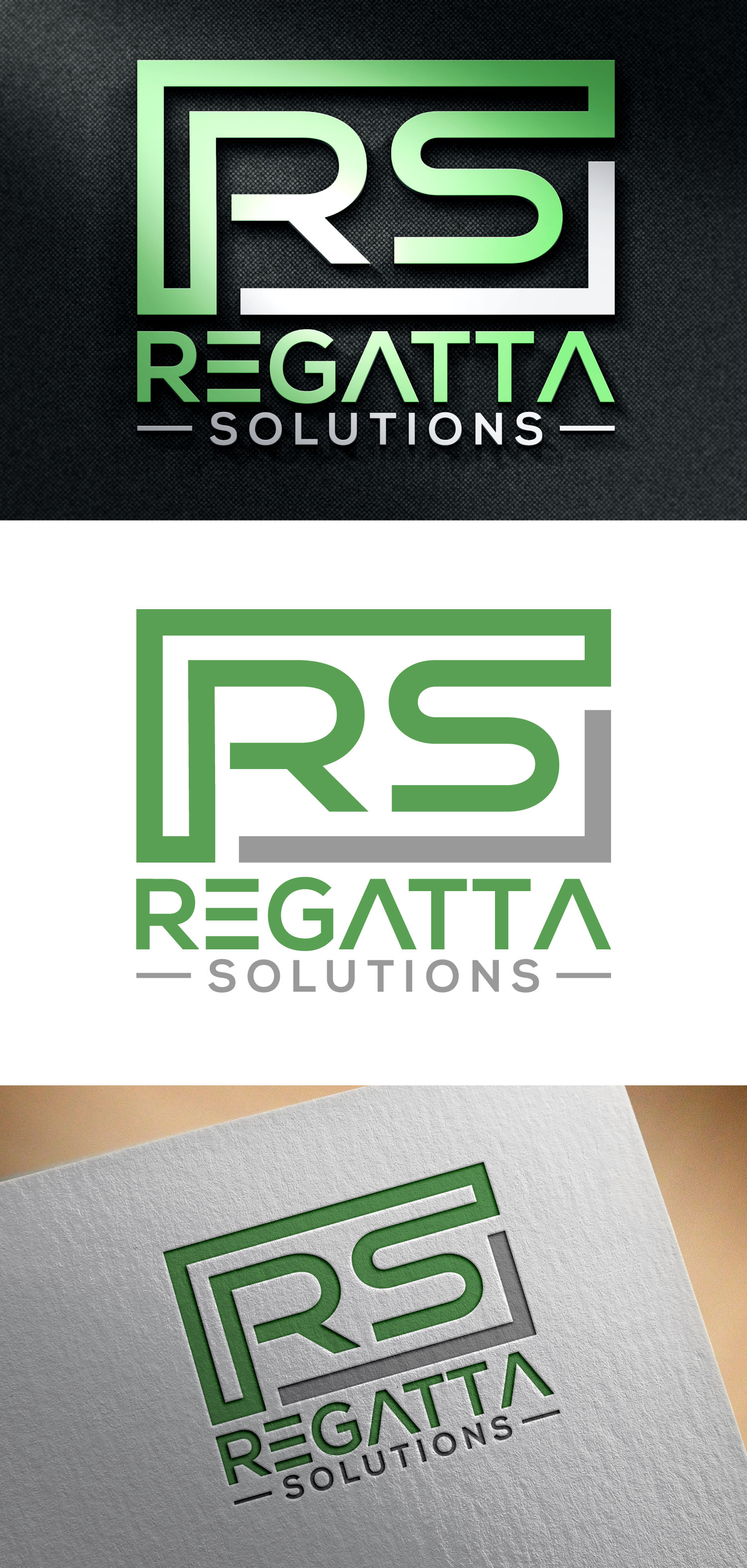 Elegant, Playful, Rowing Logo Design for Regatta Solutions by md tarek ...