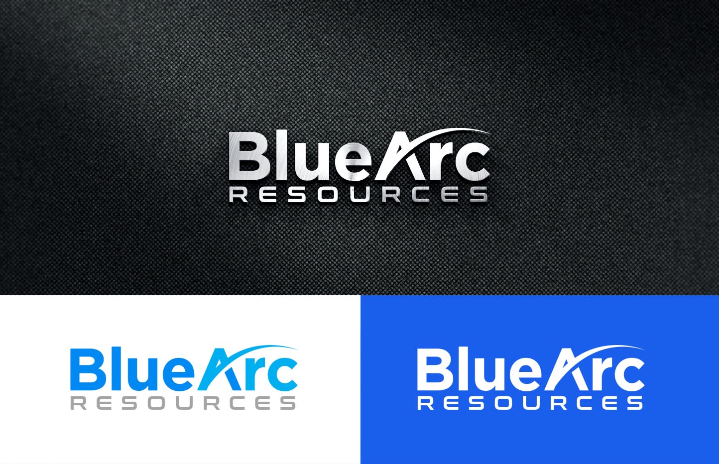 Elegant, Playful Logo Design for BlueArc Resources by PyramidsDesigns ...