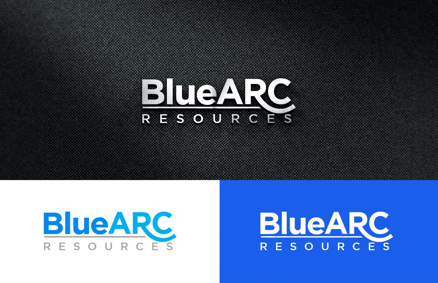 Elegant, Playful Logo Design for BlueArc Resources by PyramidsDesigns ...