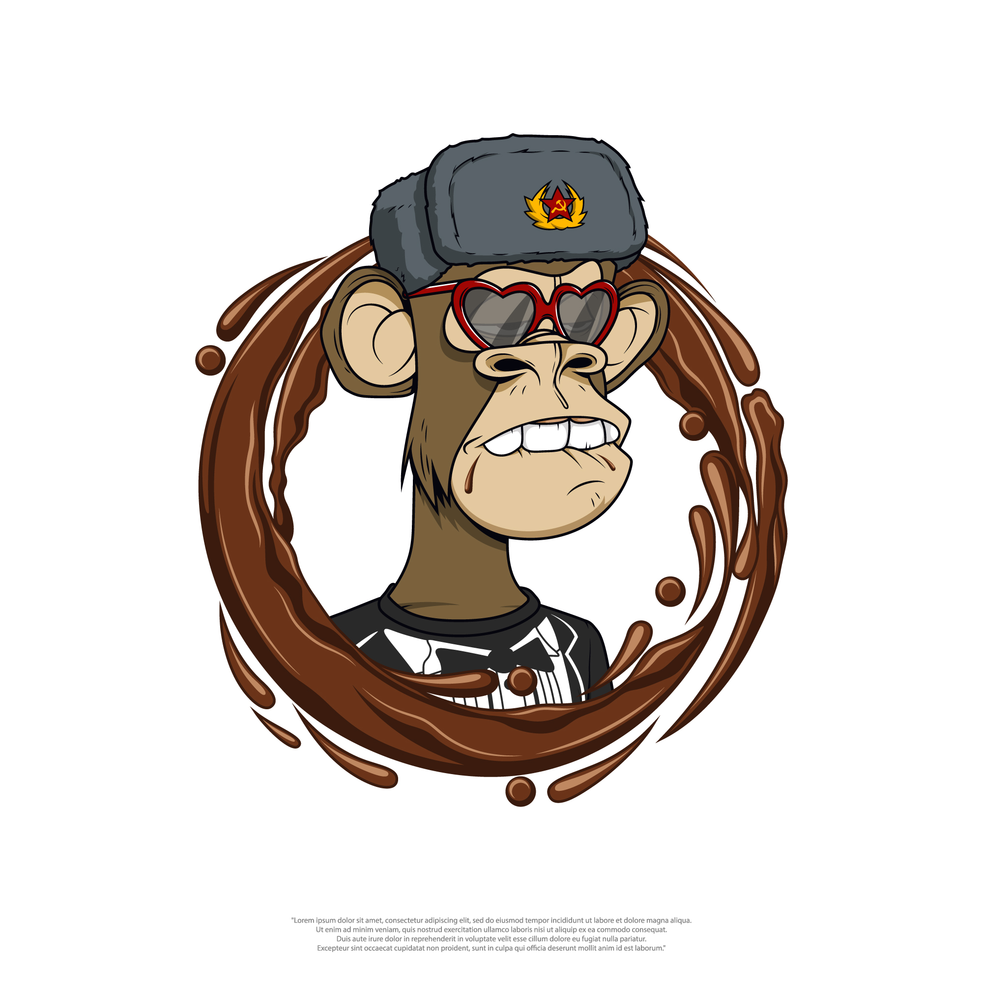 Bold, Playful, Web 3, NFT, Chocolate Logo Design for Bored Chocolate by ...