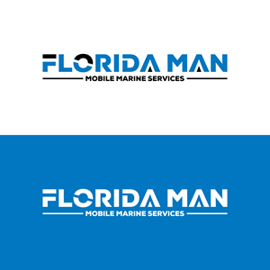 Florida Man Mobile Marine Services business logo | 7 Logo Designs for ...