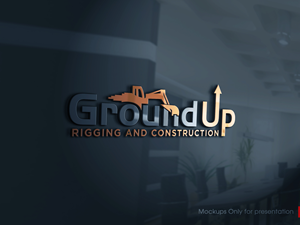 Ground up rigging and construction | 35 Logo Designs for Ground Up ...