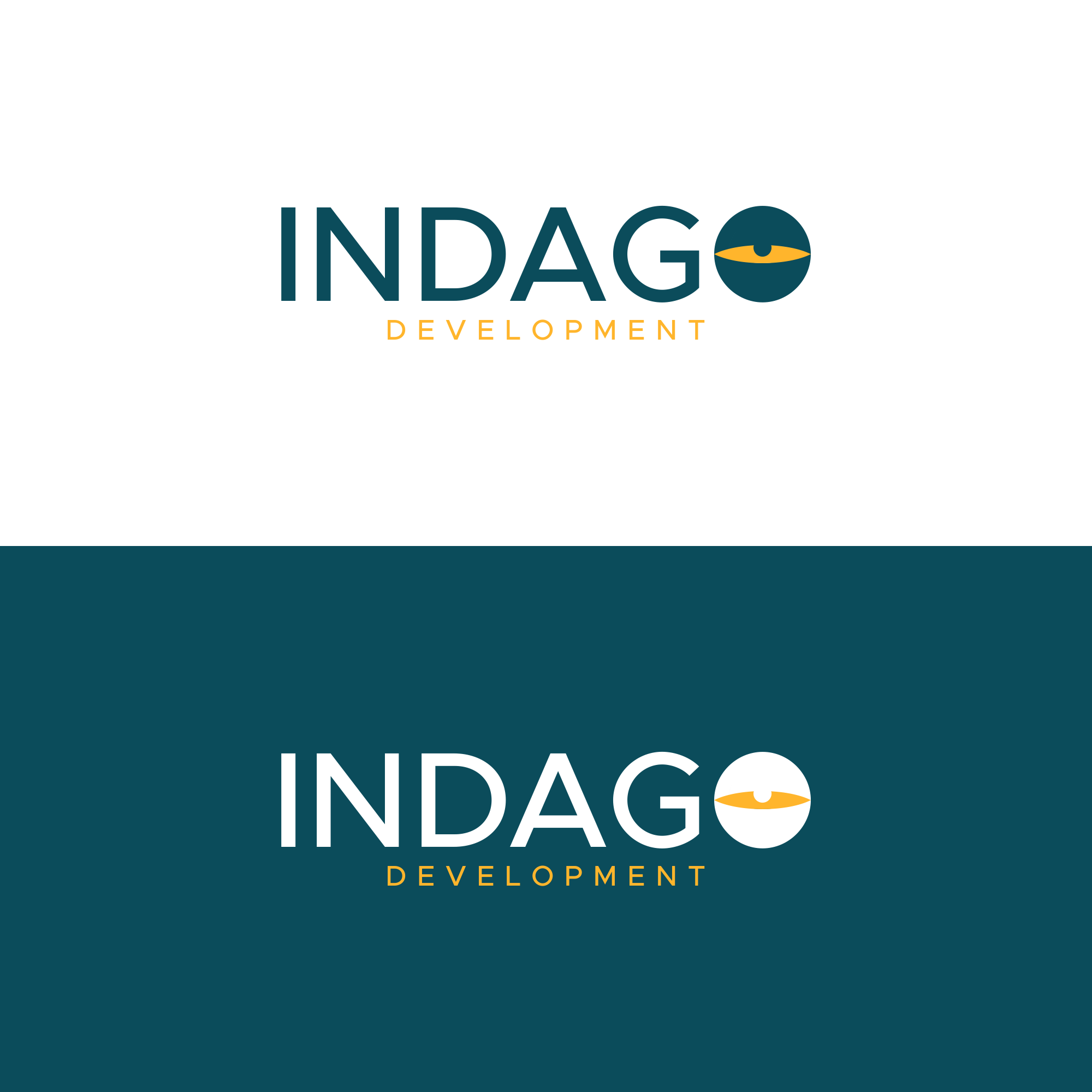 Elegant, Playful Logo Design for Indago Development by Gethuk_Studio | Design #31120979