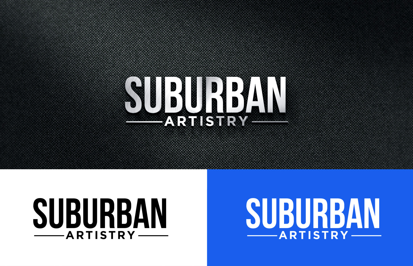 Logo Design for Suburban Artistry by PyramidsDesigns | Design #31119837