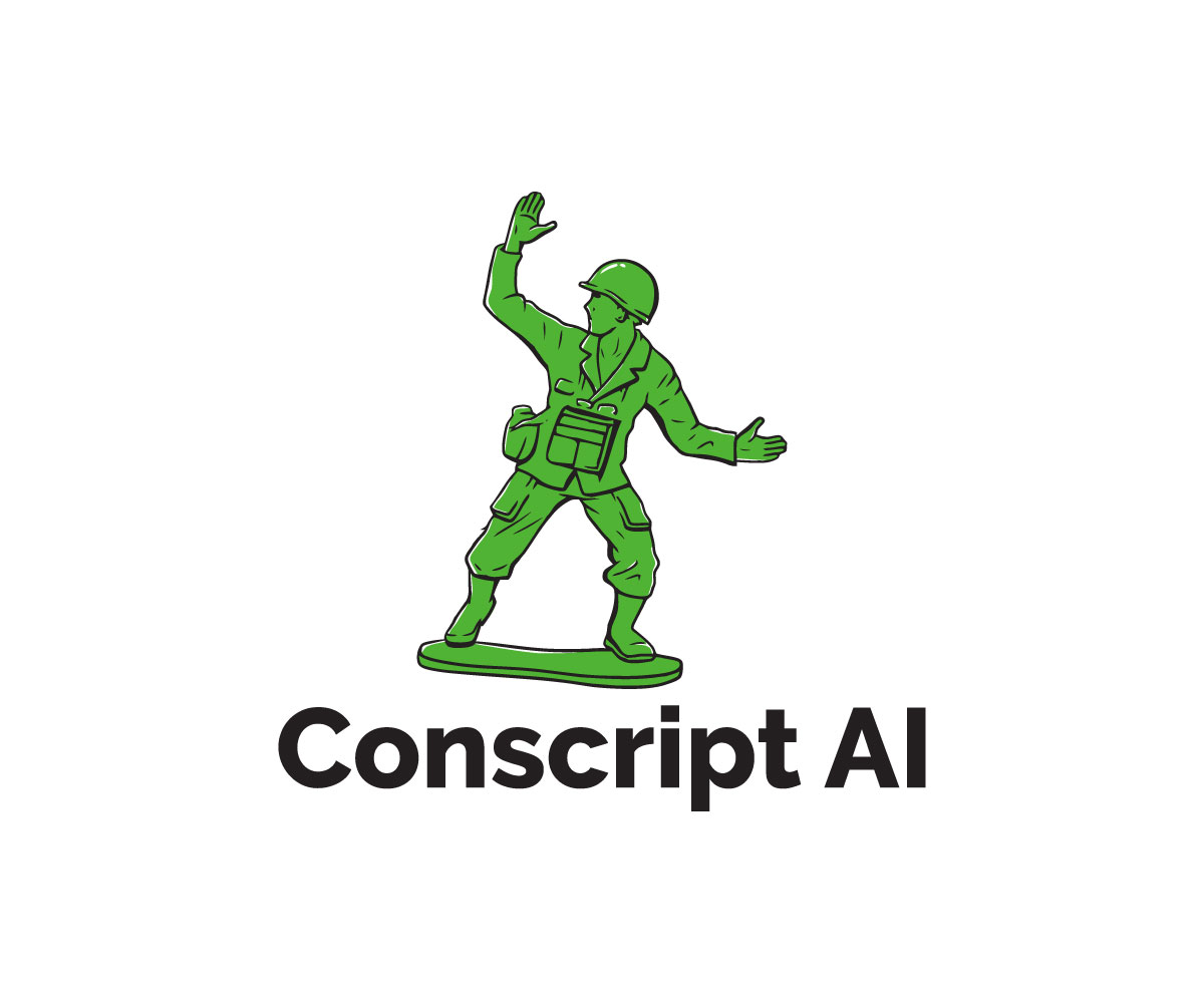 Bold, Professional Logo Design for Conscript AI by Danial07 | Design ...