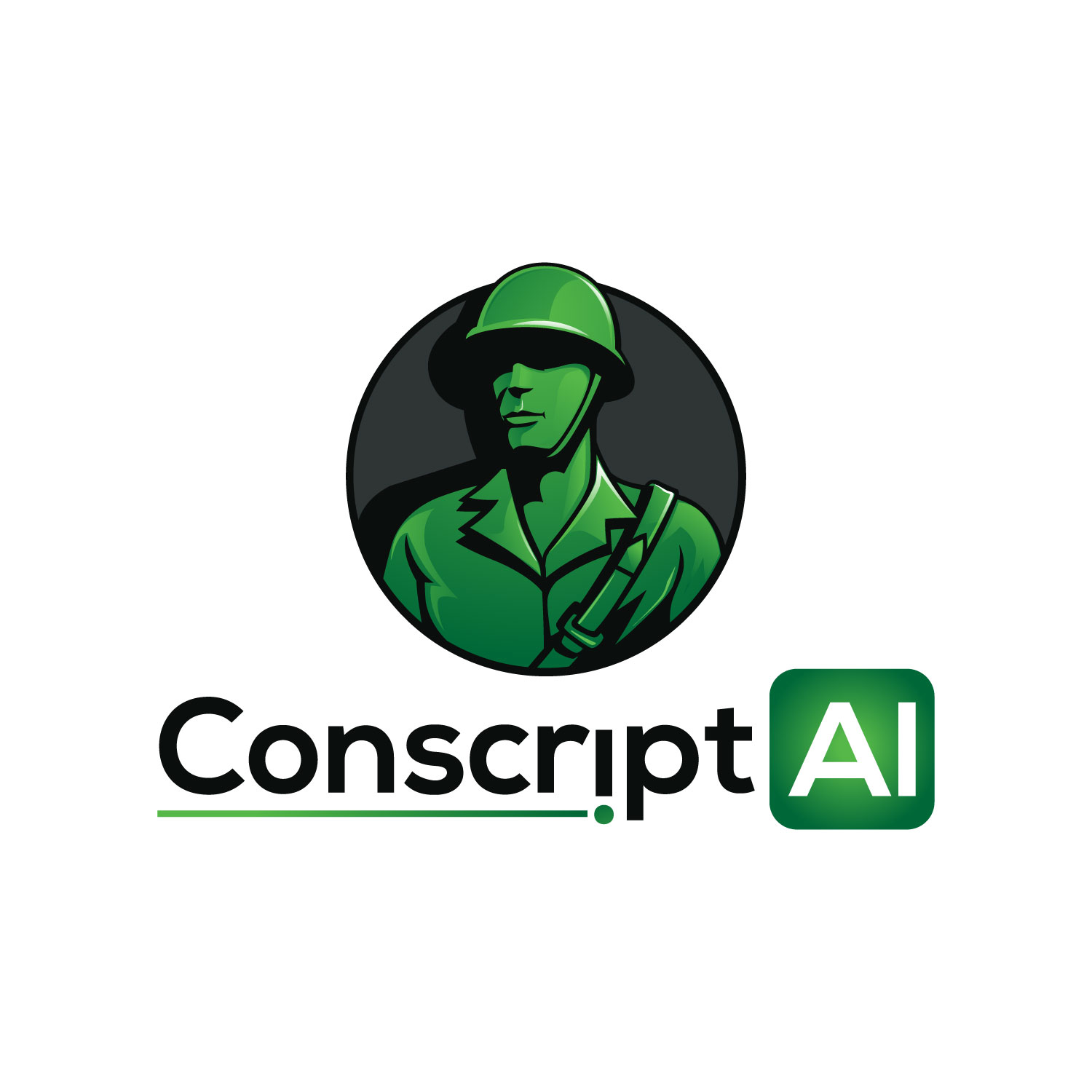 Bold, Professional Logo Design for Conscript AI by DesignFriday ...