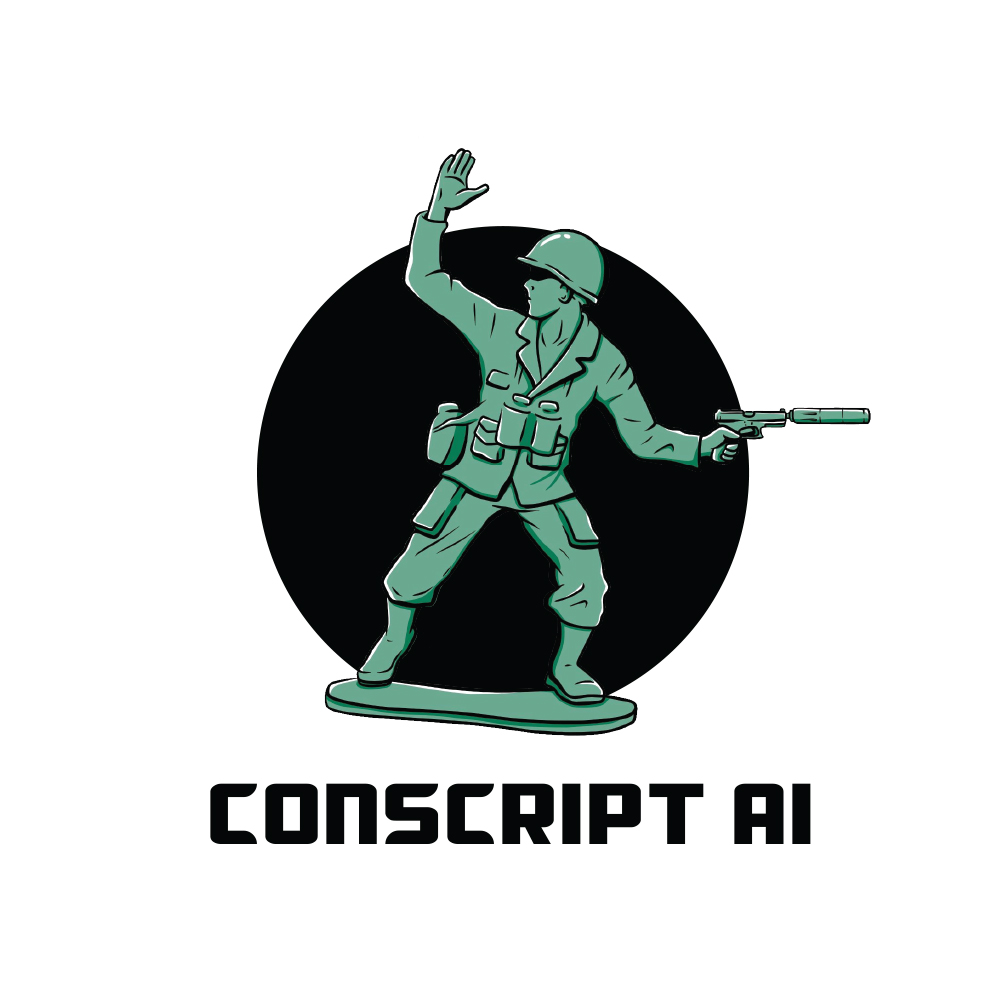 Bold, Professional Logo Design for Conscript AI by Sprinkle Studio ...