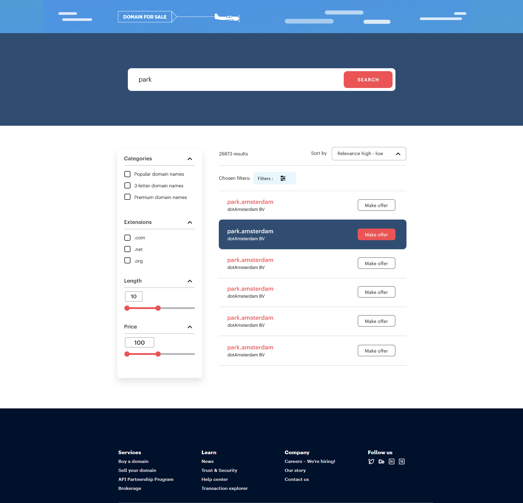Serious, Modern, Business to business, Marketing, domains Web Design ...