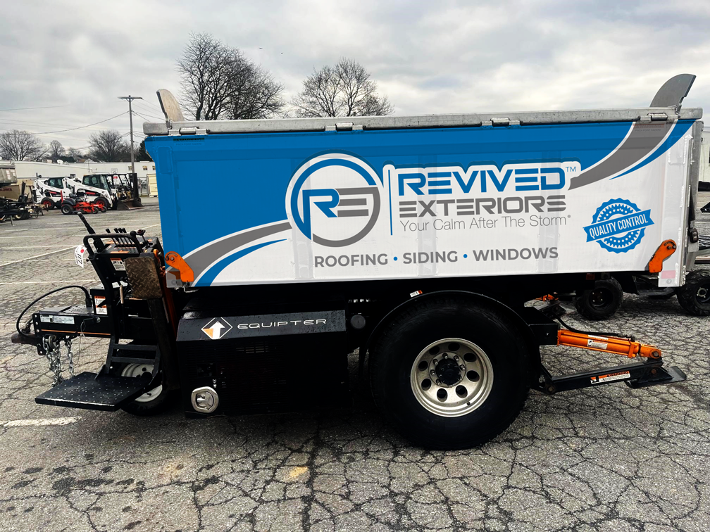 Bold, Professional, Roofing, Siding, Windows, and Gutters Car Wrap ...